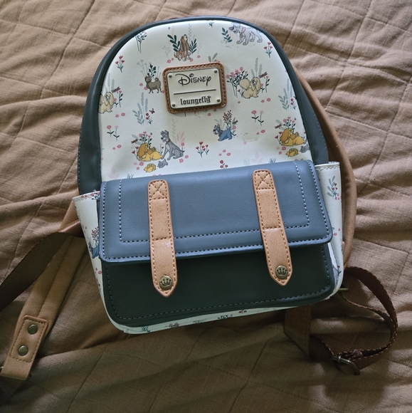 Loungefly | Bags | Loungefly Disney Dogs Floral Mini Backpack | Poshmark